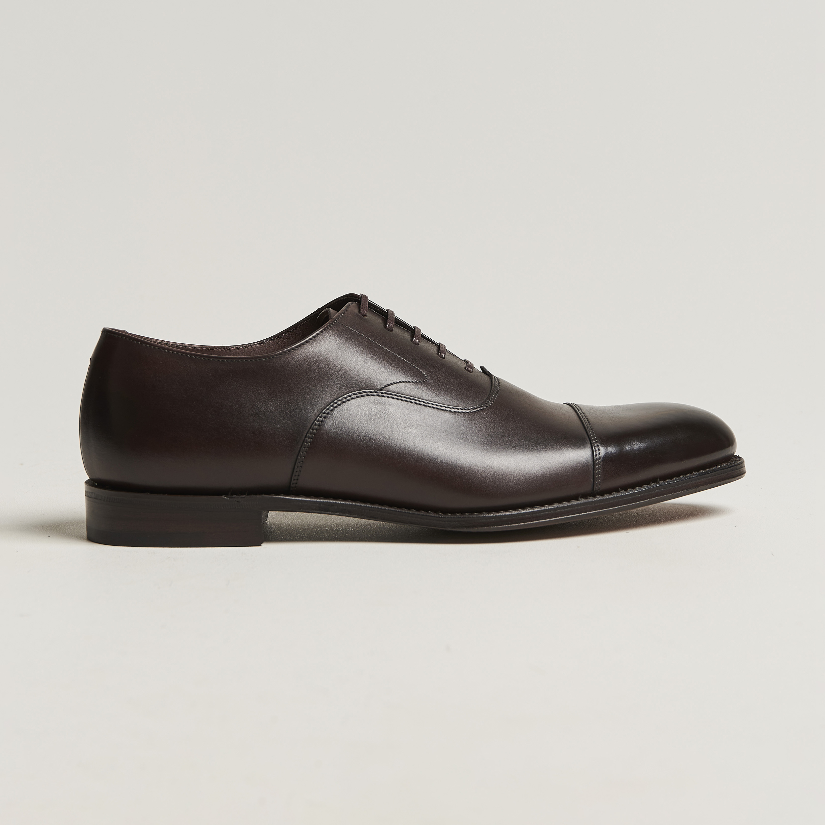 Loake 1880 Export Grade Hanover Toe Cap Oxford Roasted Coffee | Man - CareO