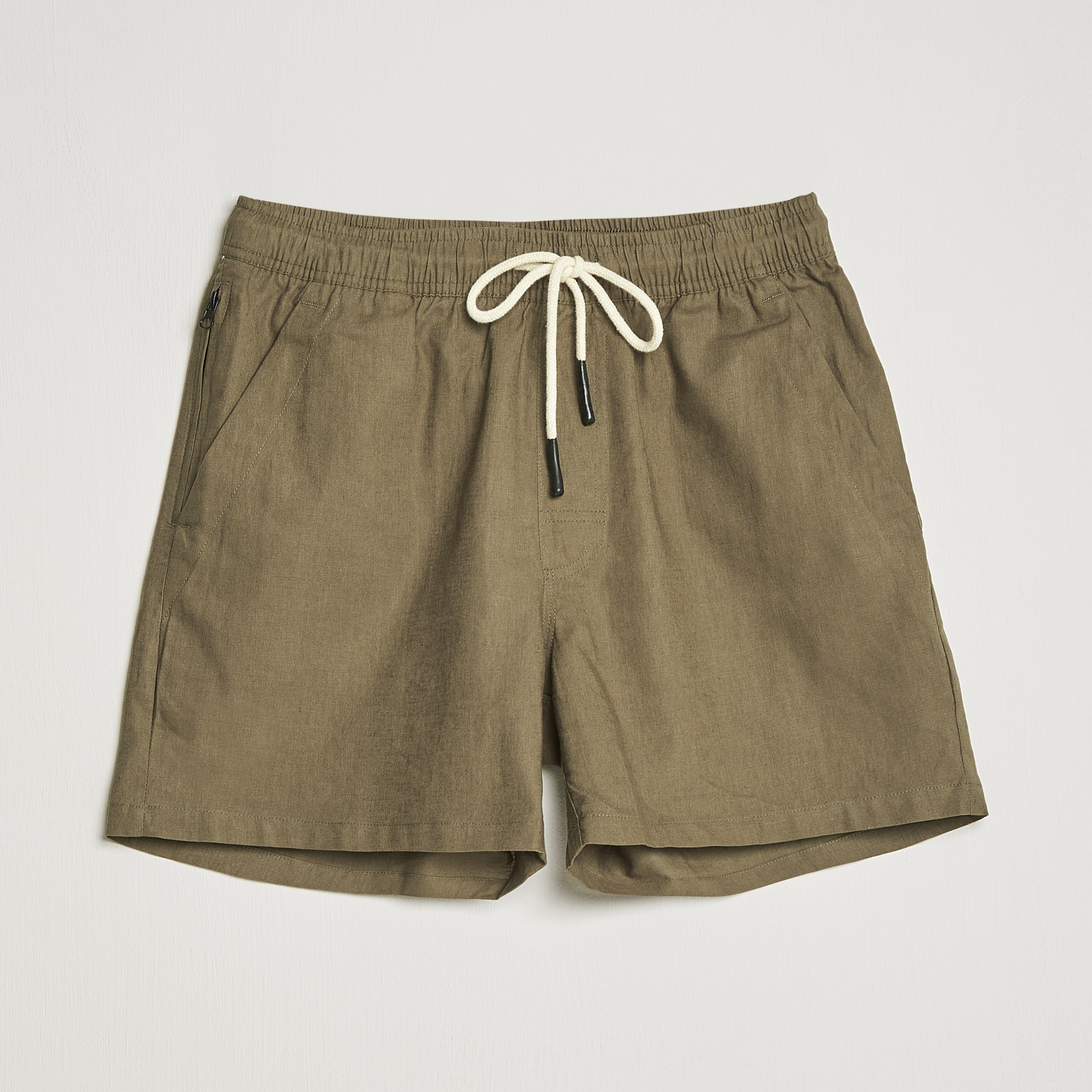 OAS Linen Shorts Army | Man - CareOfCarl.nl