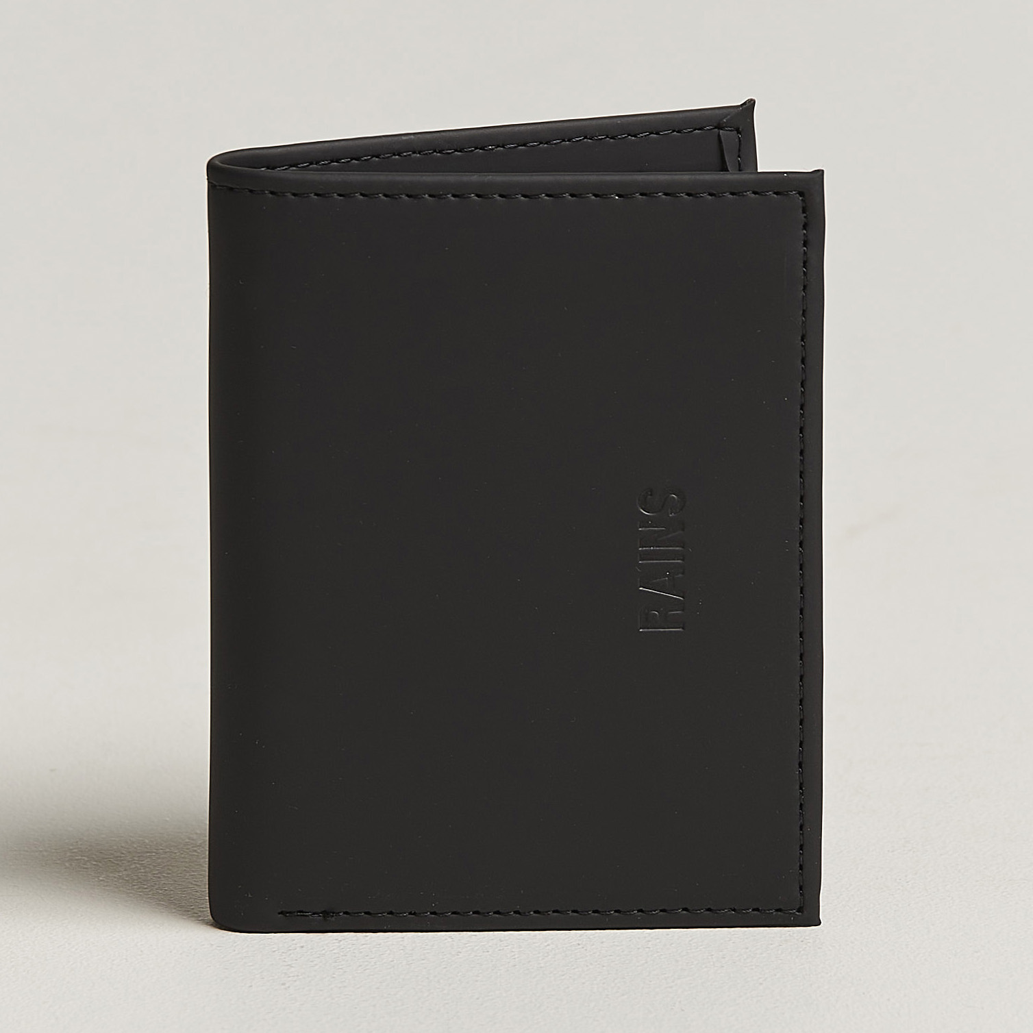 RAINS Folded Wallet Black | Man - CareOfCarl.nl