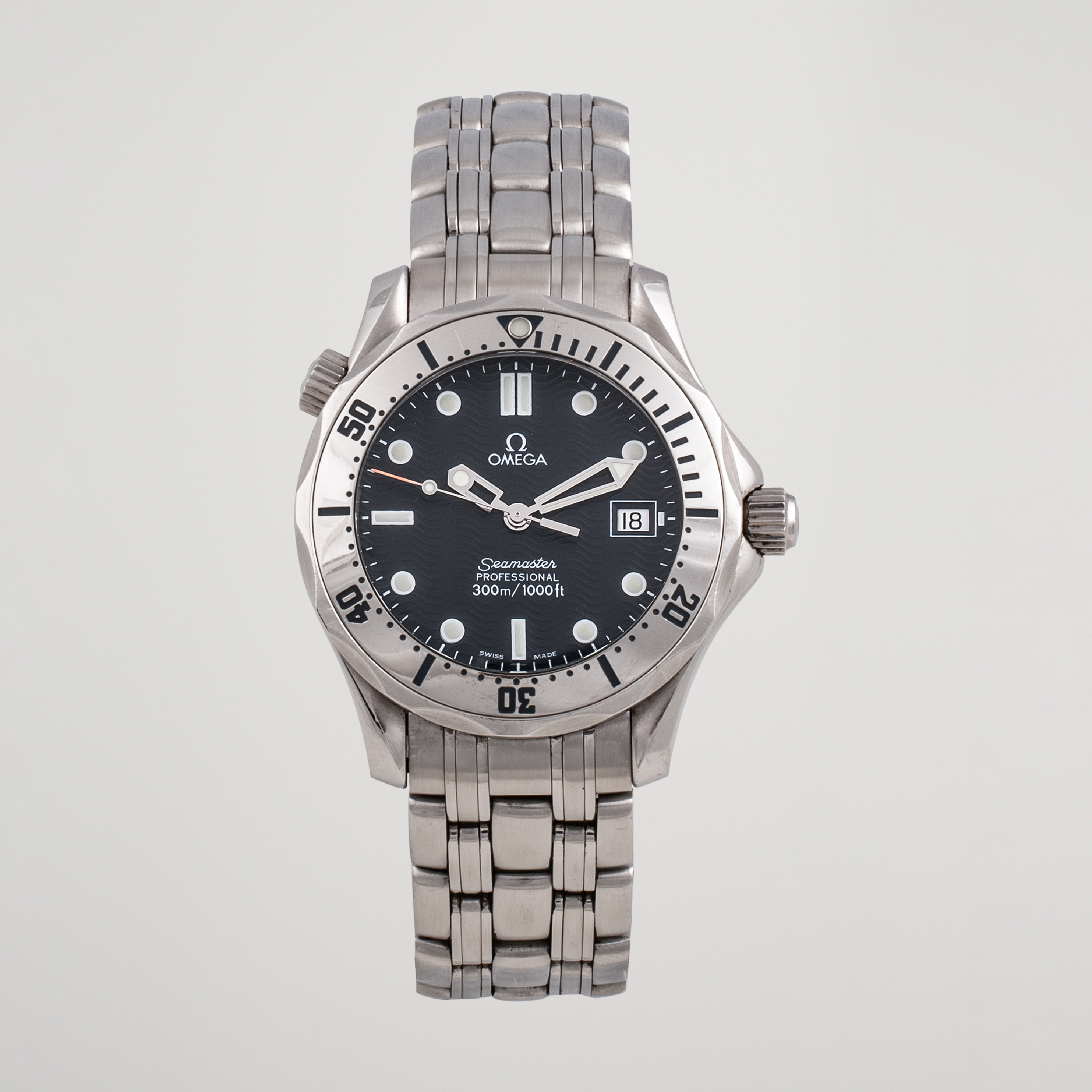 Omega Pre-Owned Seamaster Diver 300 M Steel Blue | Man - CareOfCarl.nl