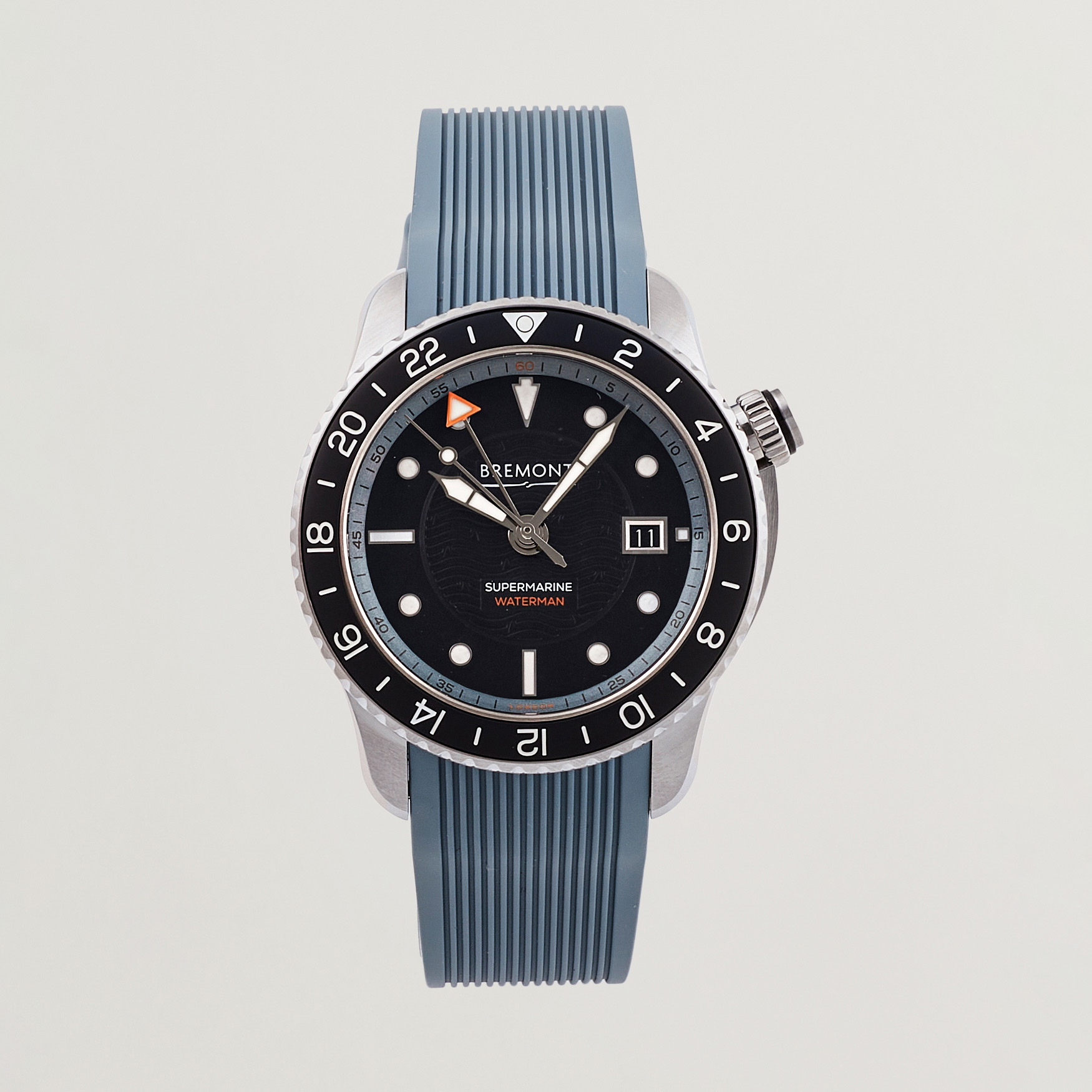 Bremont Waterman Apex II Supermarine Diver 43mm Blue Rubber | Man - CareOfC