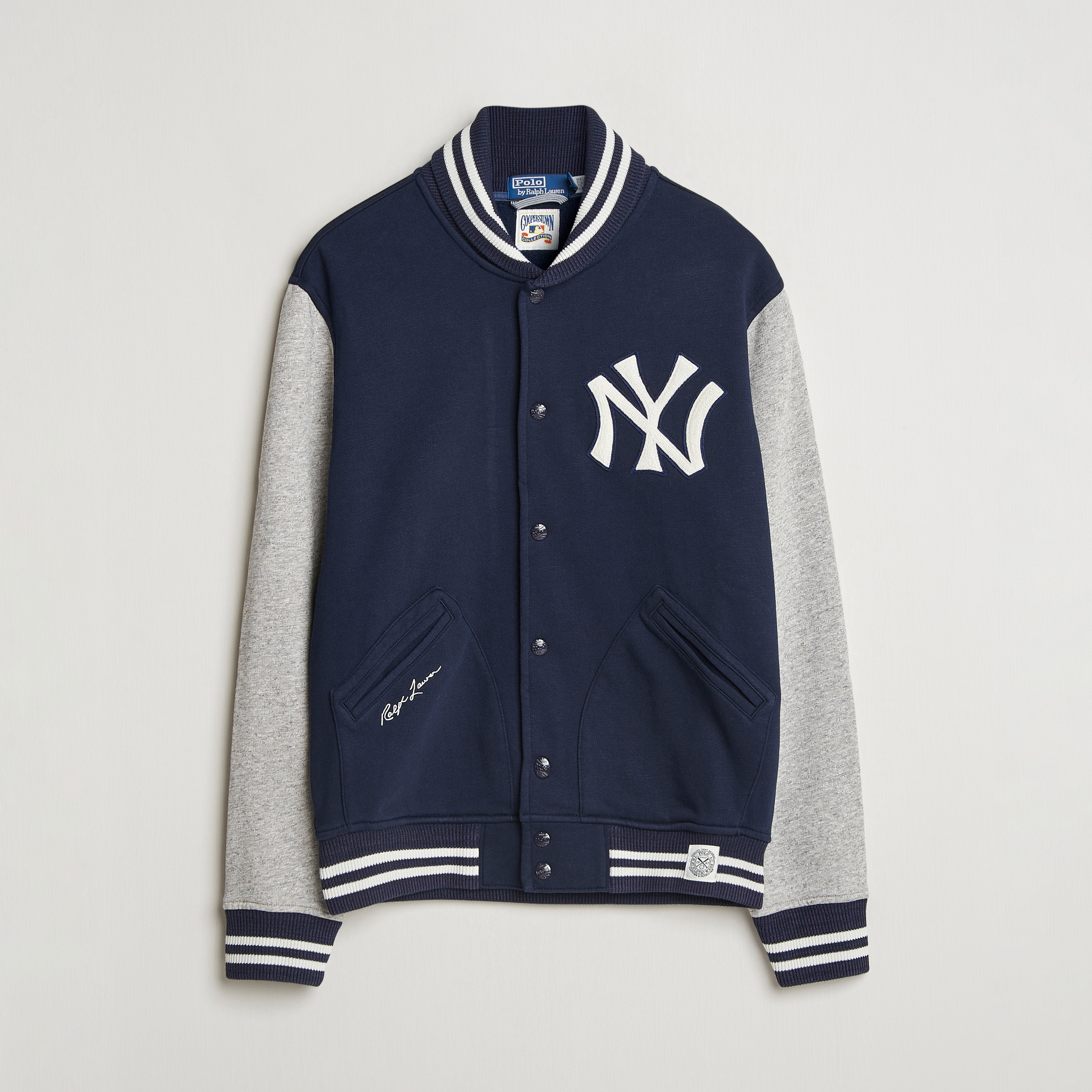 Polo Ralph Lauren MLB Yankees Sweatshirt Aviator Navy/Loft Heather | Man