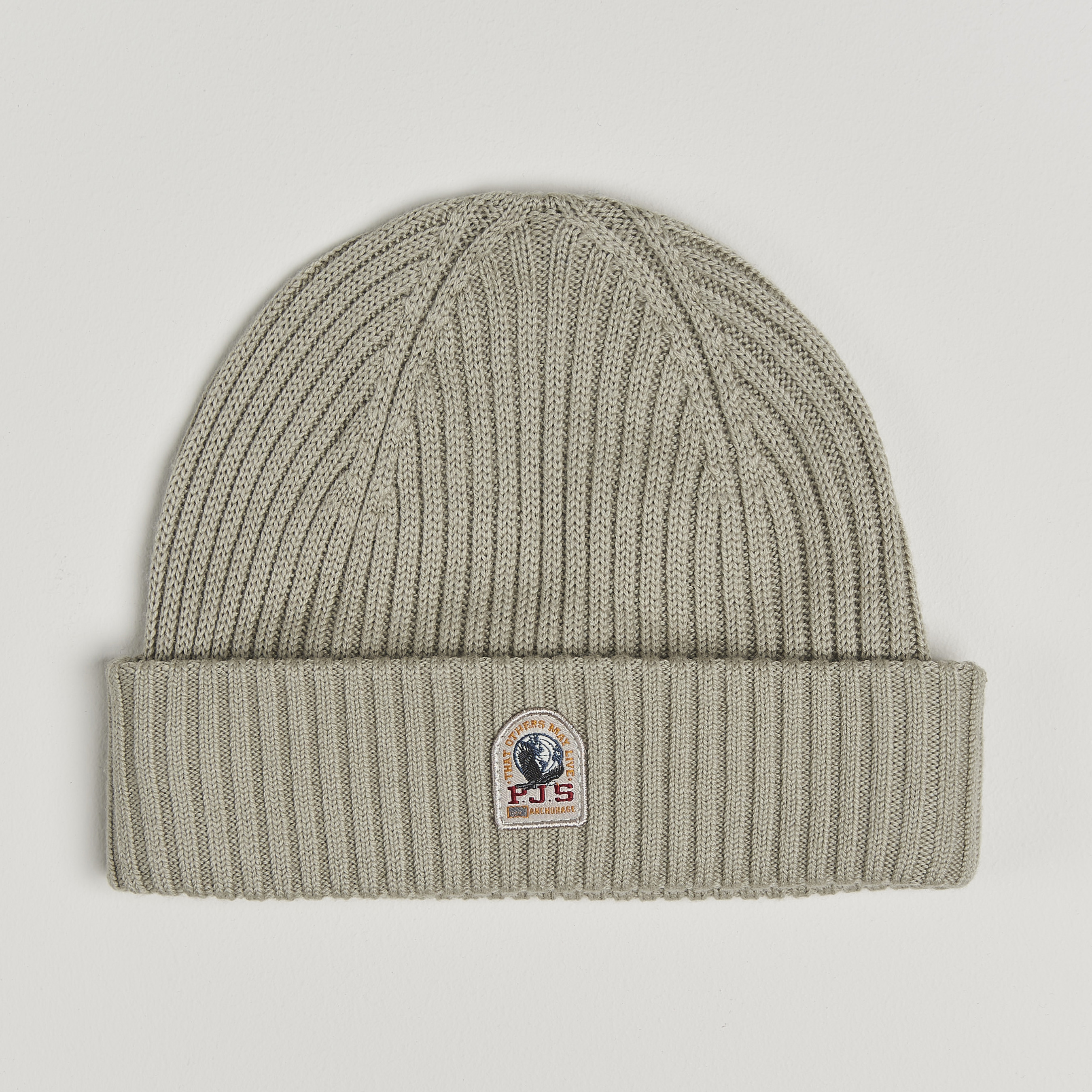 Parajumpers Ribbed Hat Pelican | Man - CareOfCarl.nl