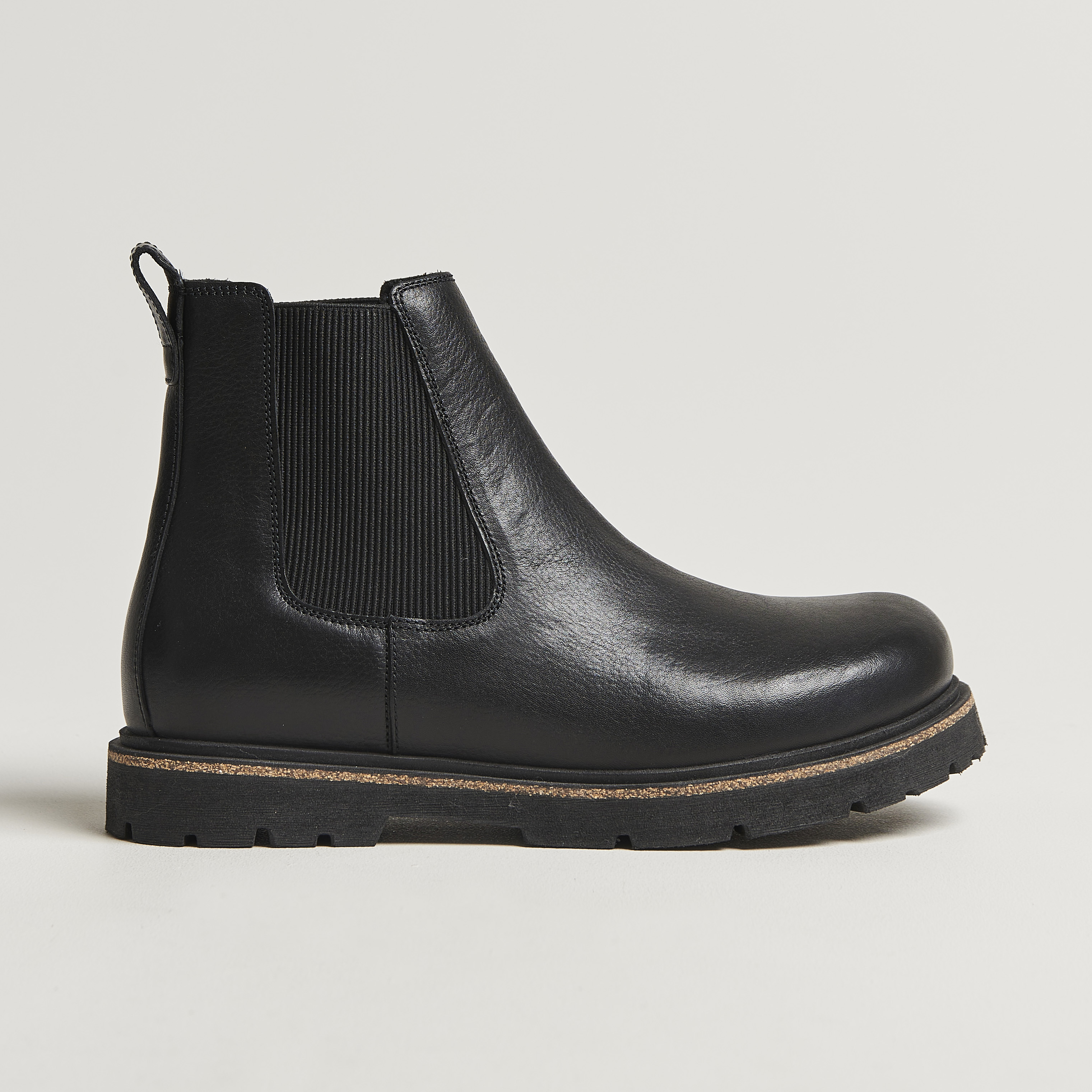 BIRKENSTOCK Highwood Chelsea Boot Black Leather | Man - CareOfCarl.nl