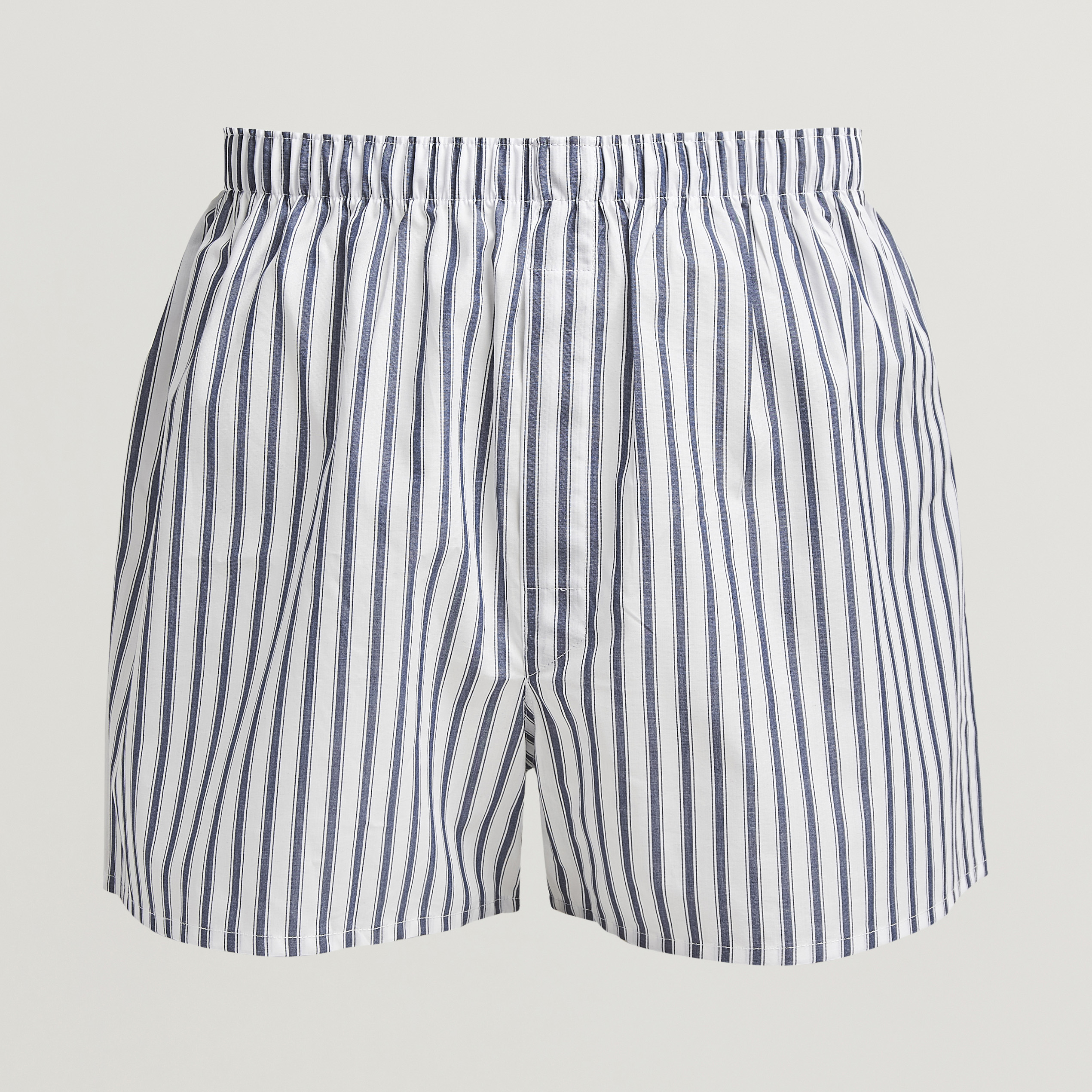 Sunspel Cotton Stripe Boxer Broken Bar Stripe | Man - CareOfCarl.nl