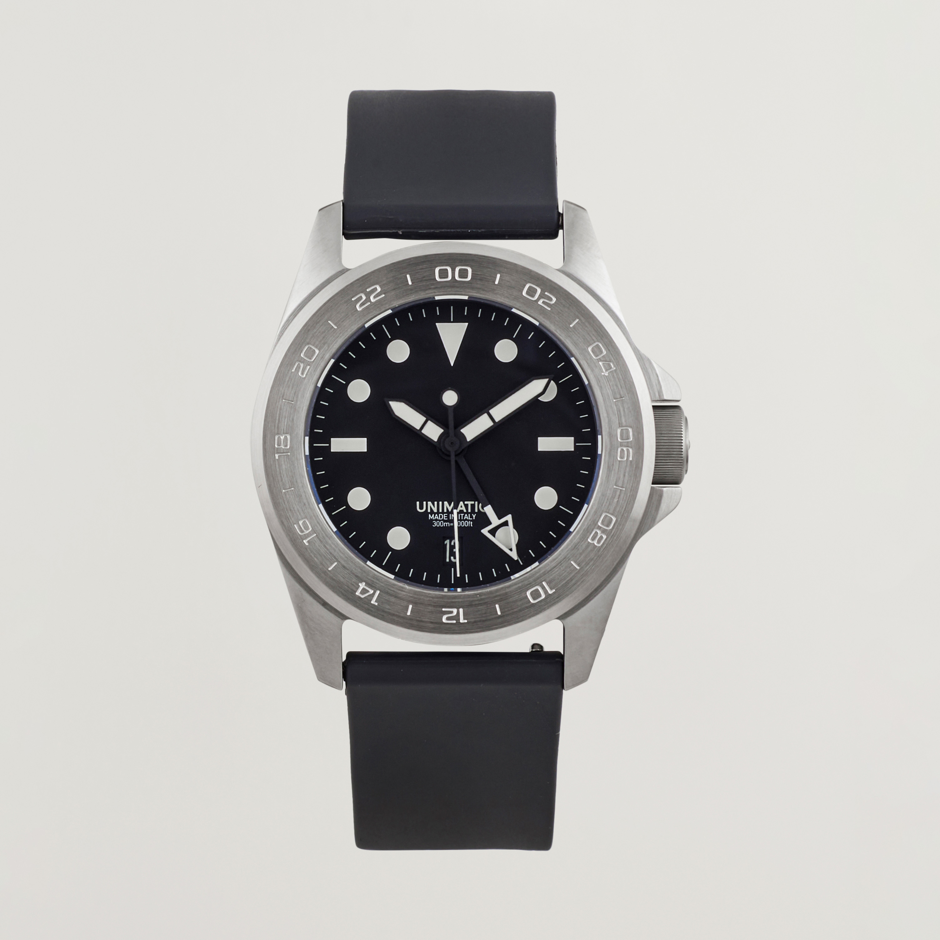 UNIMATIC Modello Quattro GMT Limited Watch Black | Man - CareOfCarl.nl