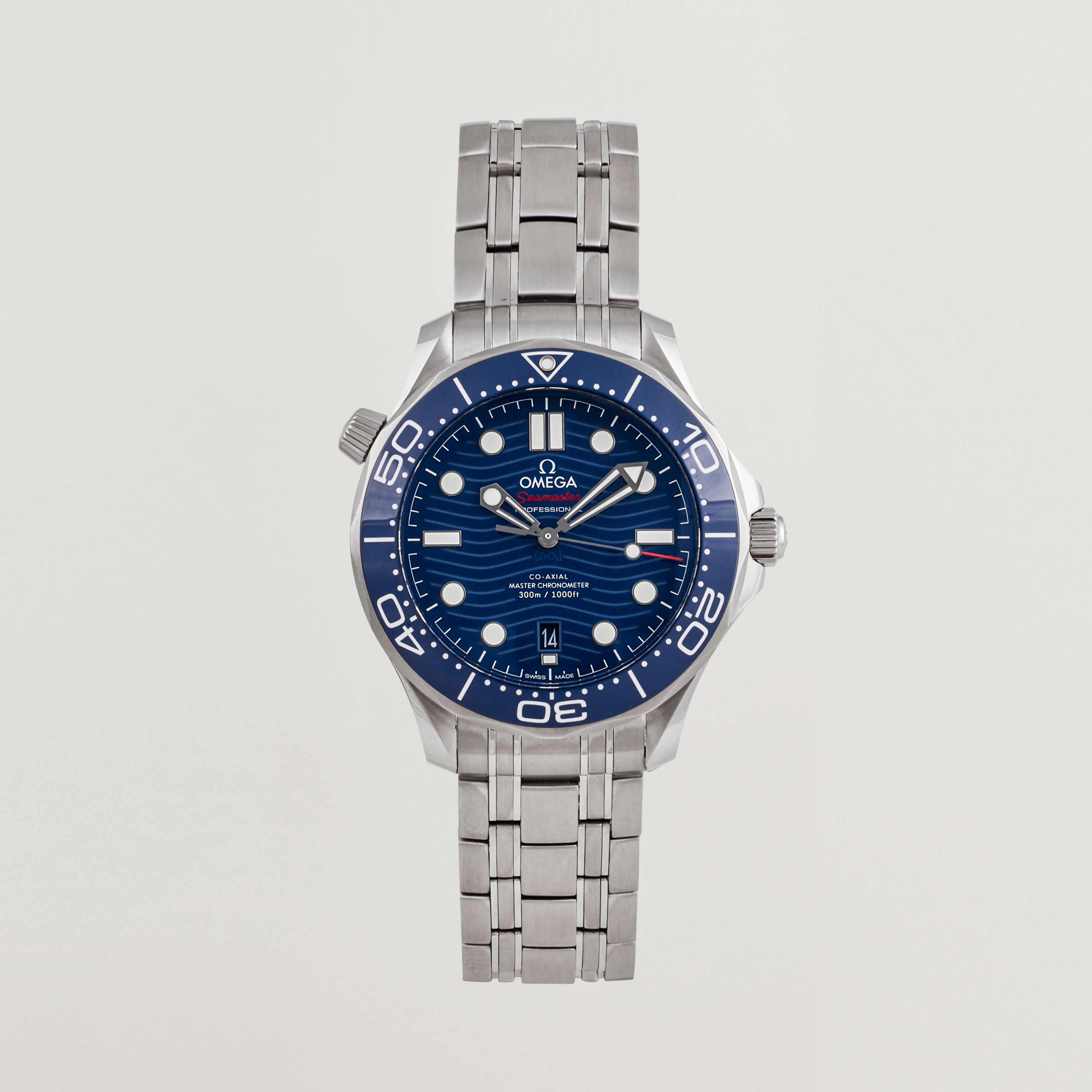Omega Pre-Owned Seamaster Diver 300M Steel Blue | Man - CareOfCarl.nl