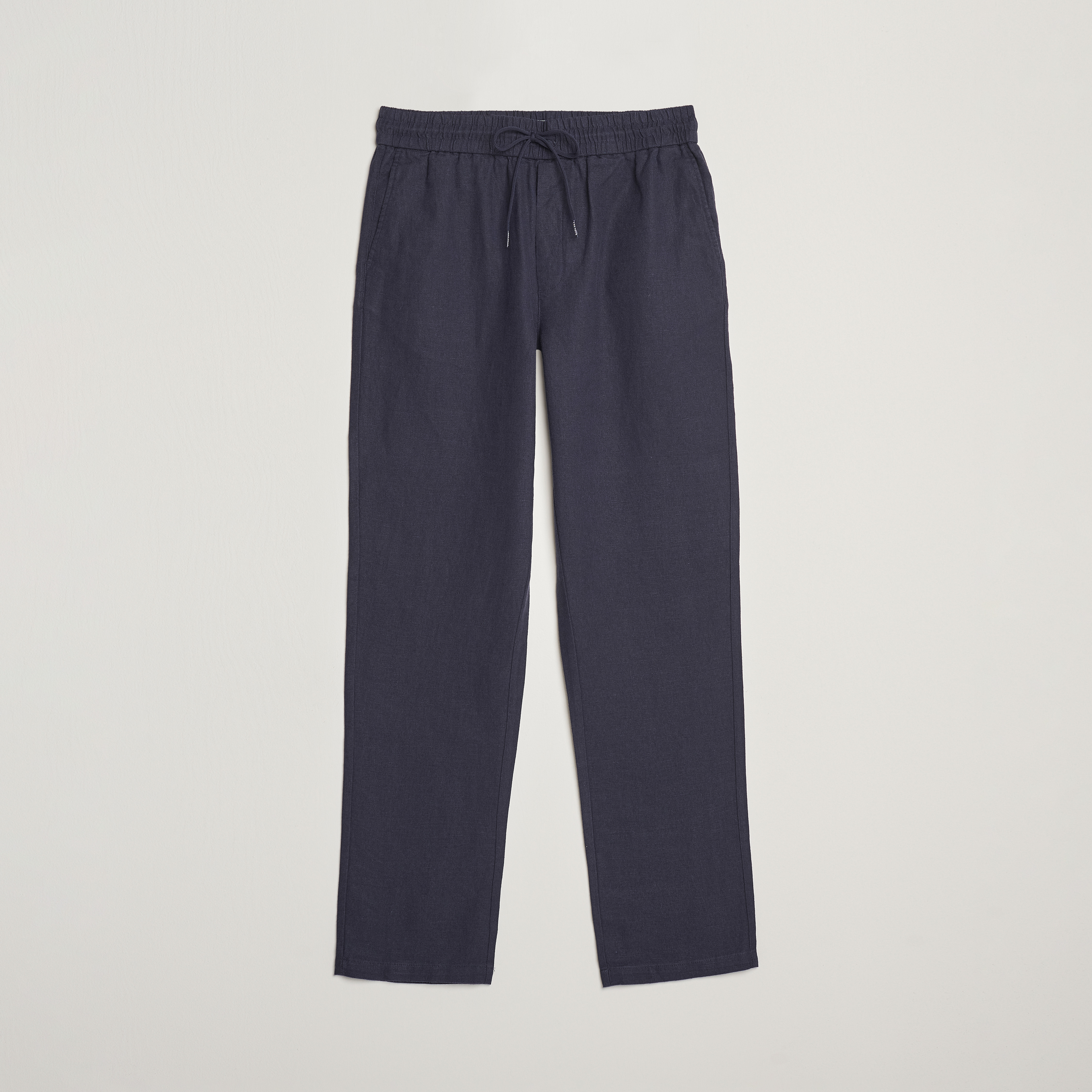 Les Deux Patrick Linen Pants Navy | Man - CareOfCarl.nl