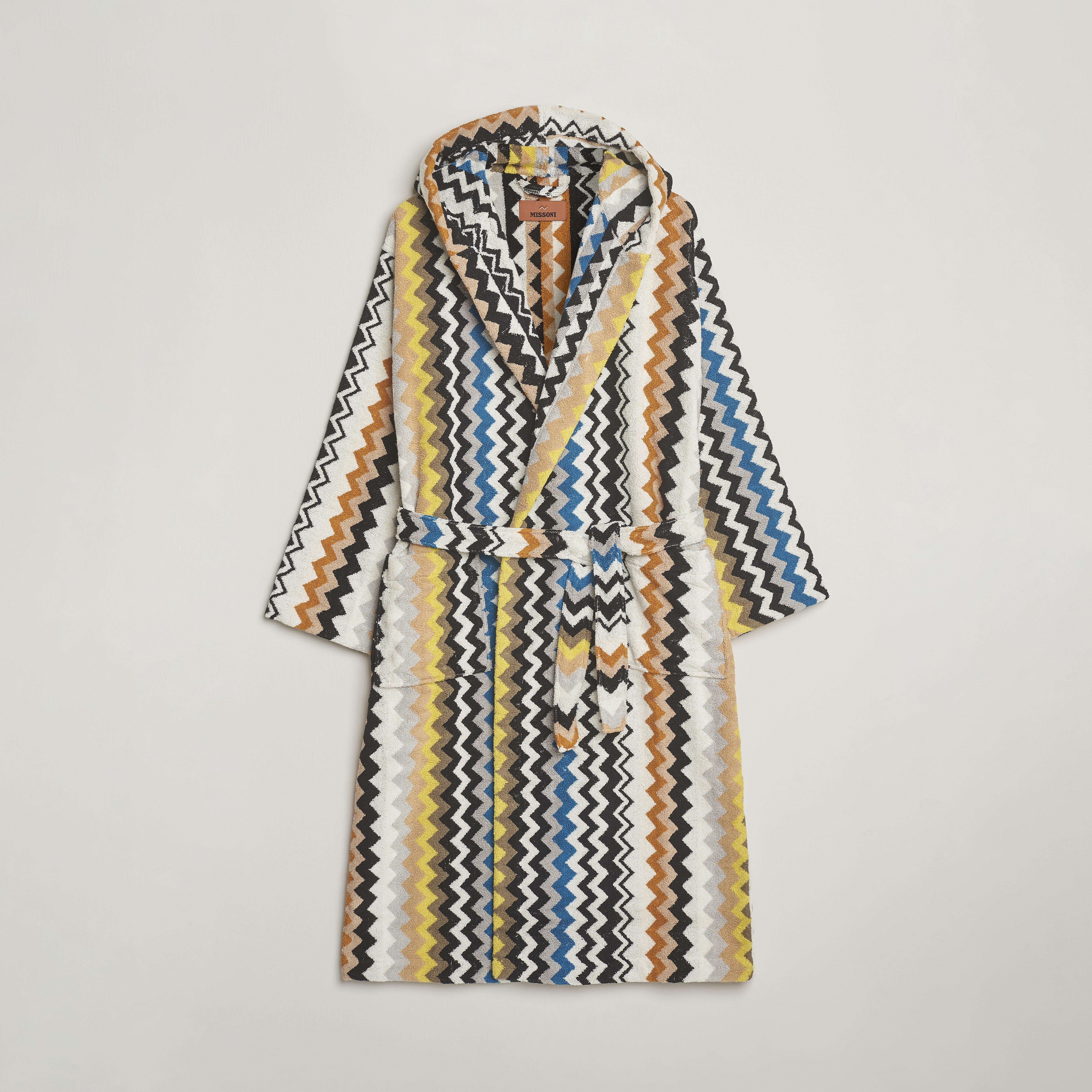 Missoni Home Best Bathrobe Black Multi | Man - CareOfCarl.nl