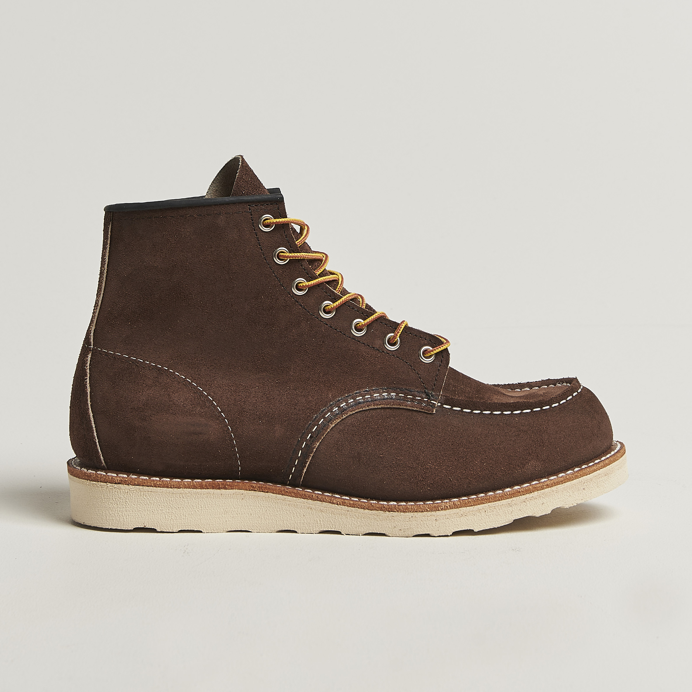 Red Wing Shoes Moc Toe Boot Chocolate Muleskinner | Man - CareOfCarl.nl