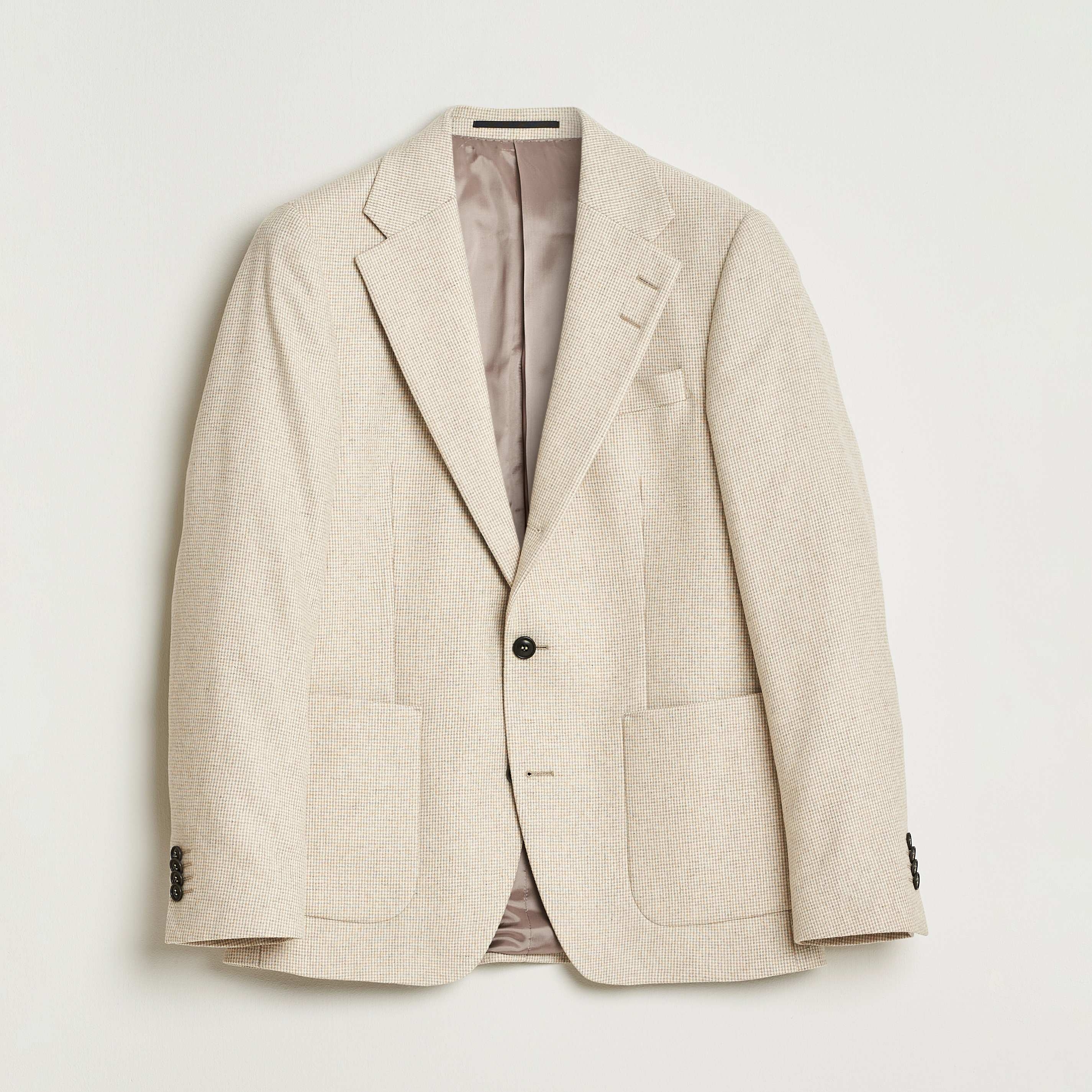 Tiger of Sweden Easer Wool Pepita Blazer Stone | Man - CareOfCarl.nl