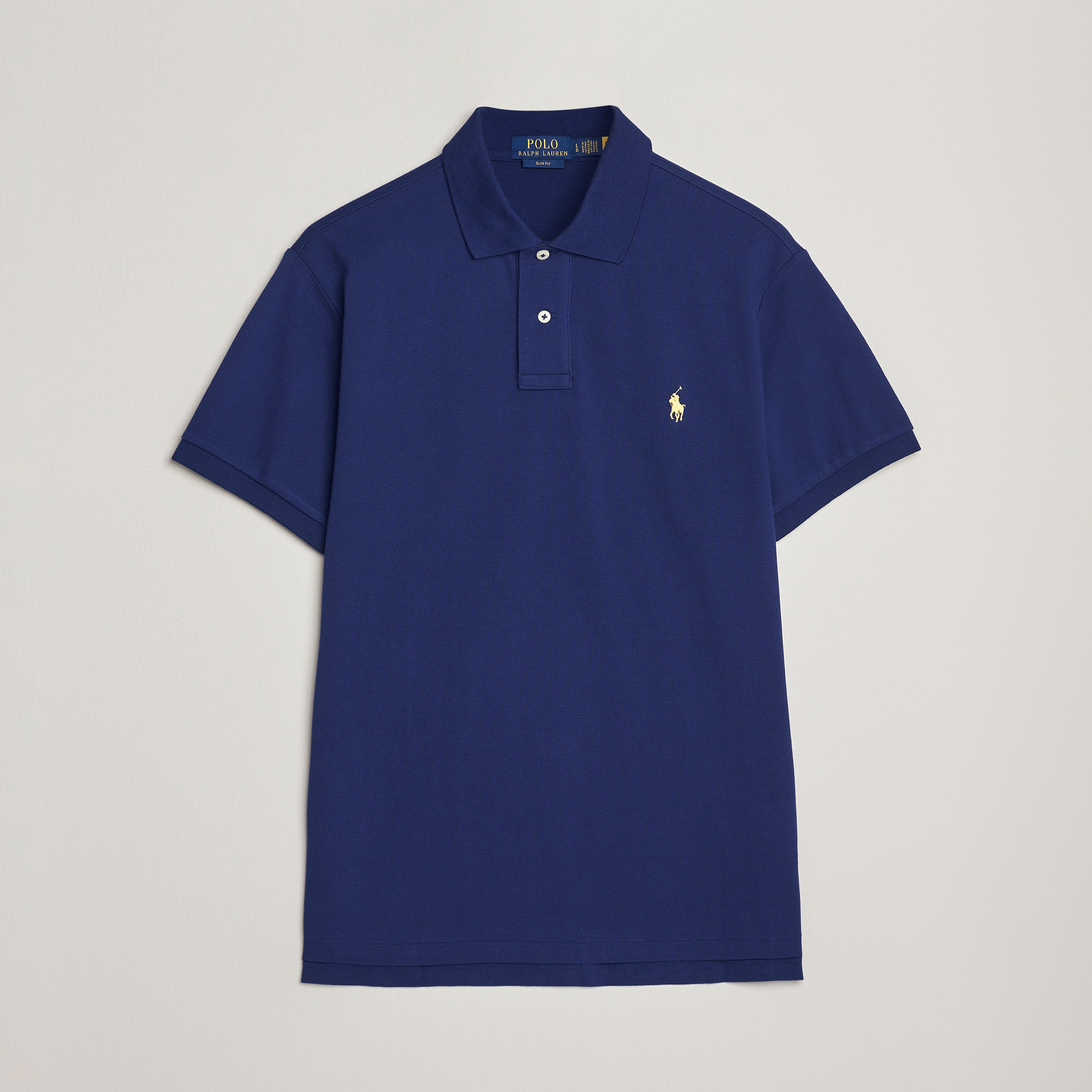 Polo Ralph Lauren Slim Fit Polo Fall Royal | Man - CareOfCarl.nl