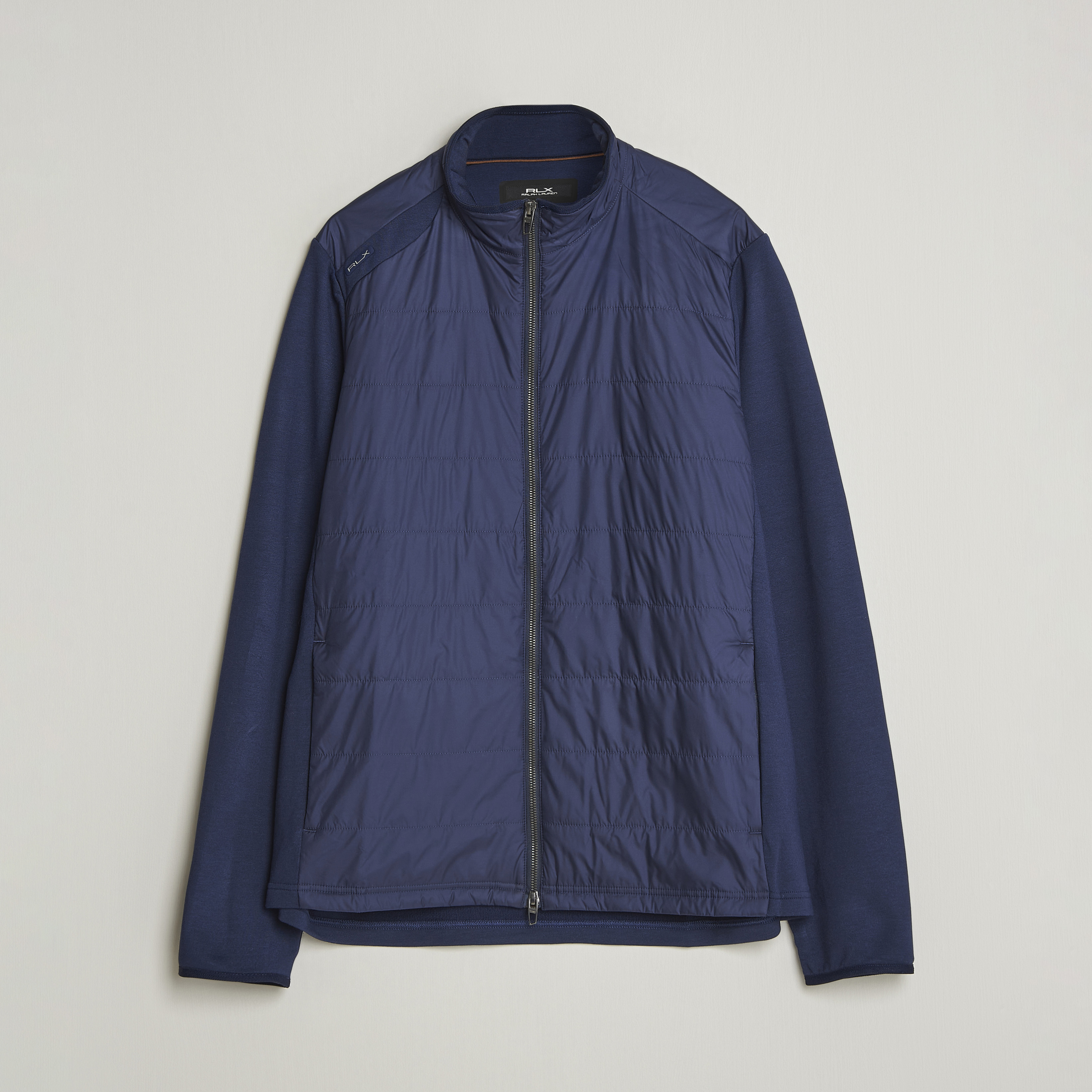 RLX Ralph Lauren Performance Wool Full Zip Refined Navy | Man - CareOfCarl.