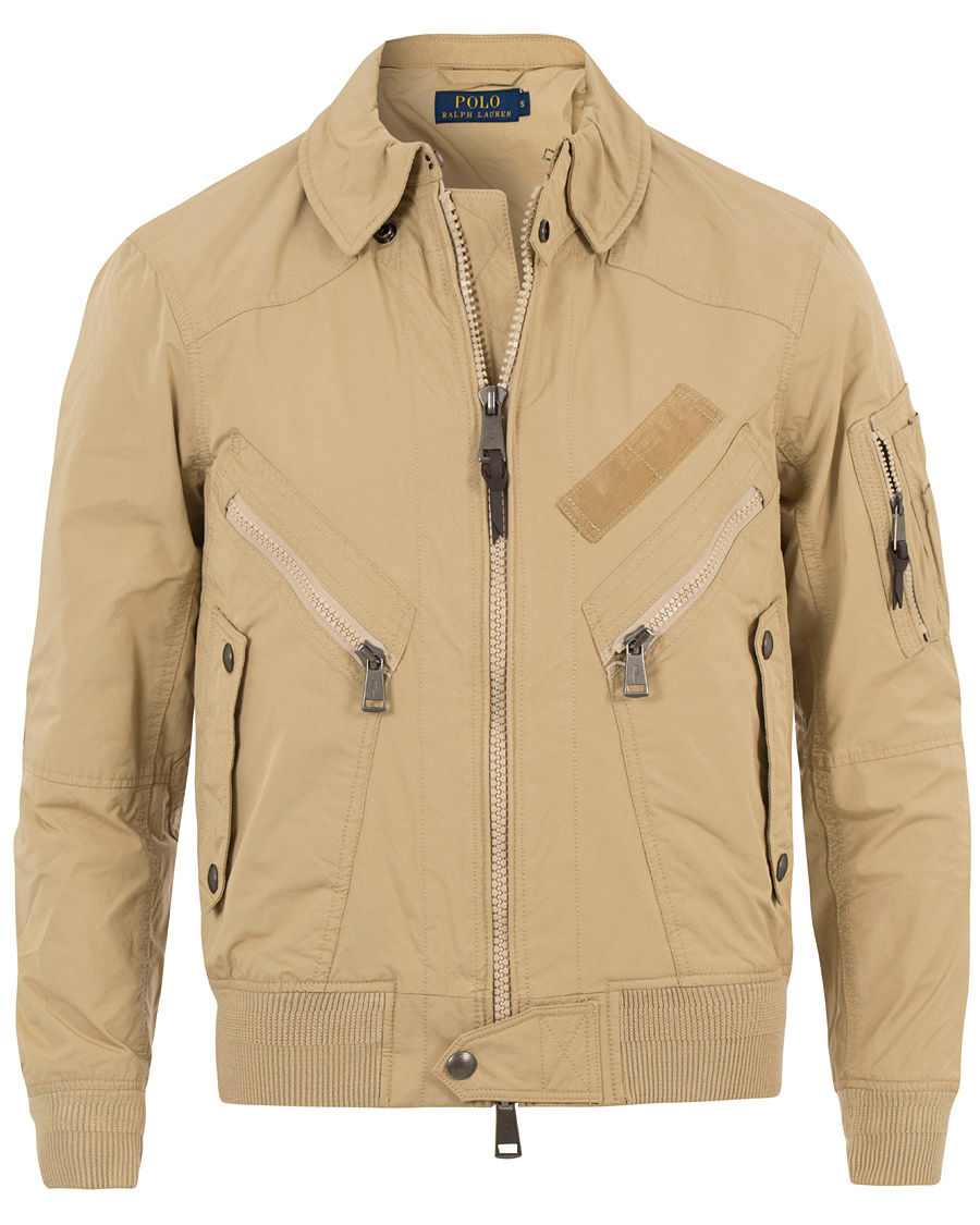 Polo Ralph Lauren Flight Bomber Jacket Hasselnut
