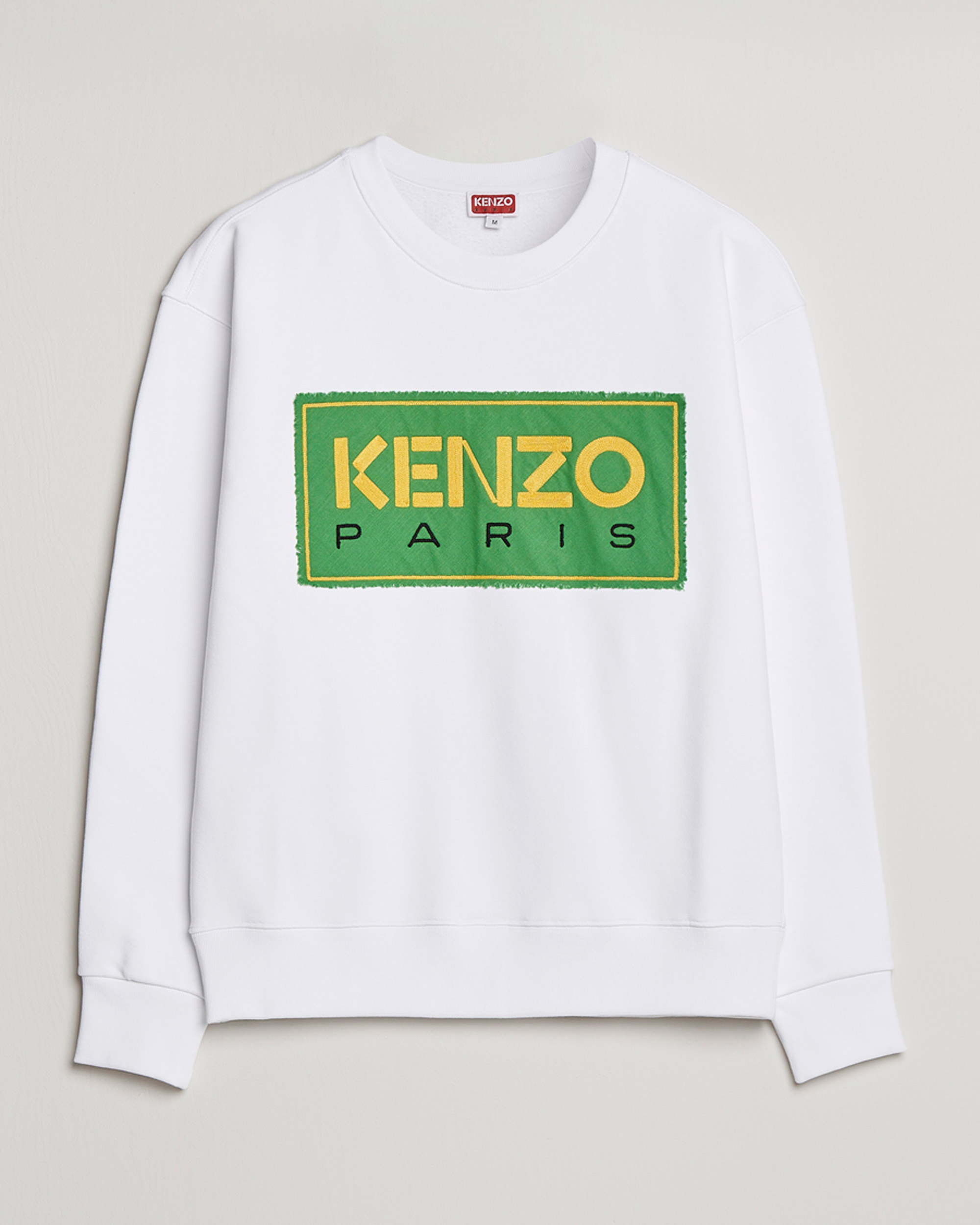KENZO Kenzo Paris Classic Sweatshirt White Man CareOfCarl